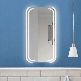 Zrcadlo Mezos White LED Rozměr: 50 x 80 cm