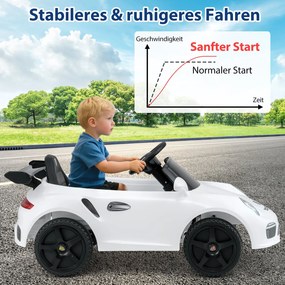Costway 12 V Dětské elektrické autíčko s dálkovým ovládáním a měkkým startem