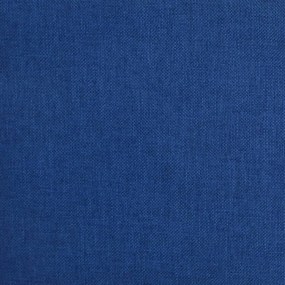 2místná rozkládací pohovka se 2 polštáři modrá textil - Default Title