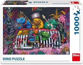 DINO Puzzle Příšerky na tripu / 1000 dílků / od 15 let