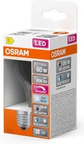 LED žárovka E27 OSRAM CLA Filament 5,8W (60W) neutrální bílá (4000K) stmívatelná