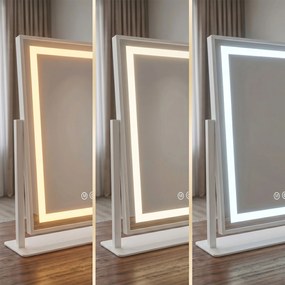 Rea Rea, Zrcadlo LED LUMI White 30x40cm, HOM-01800