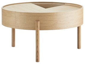 Konferenční stolek "Arc", 2 varianty - Woud Varianta: jasan, světlý