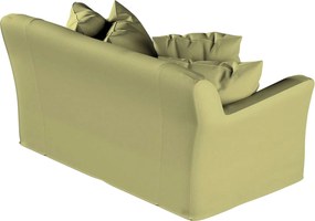 Potah na pohovku IKEA  Tomelilla 2-místná nerozkládací barva zelená látka lesklé, sametová
