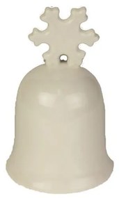 Zvonek s vločkou X2856 - dia 6,5 x 10,2 cm