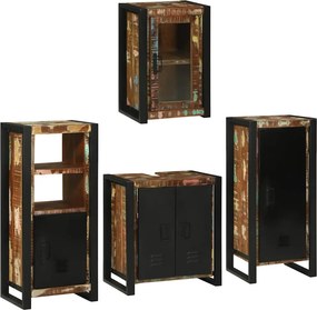 Sada koupelnového nábytku 4 ks Vícebarevný 55 x 35 x 60 cm 3305703