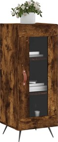 vidaXL Příborník 34,5 x 34 x 90 cm kompozitní dřevo [828769] Barva: Betonová šedá