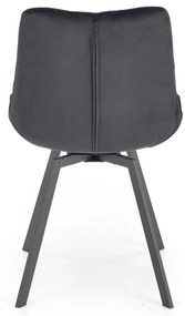 HALMAR K519 židle černá
