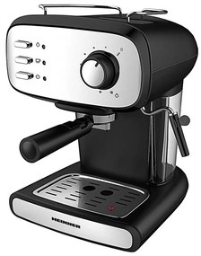 Heinner HEM-1100BKX - Pákový kávovar espresso 850W/230V černá/matný chrom
