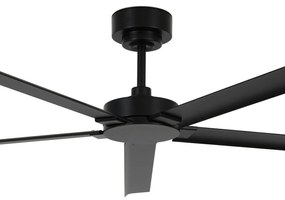 Stropní ventilátor Beacon Monza black DC silent Ø 137 cm IP55