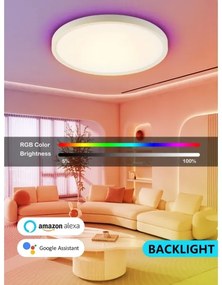 Immax NEO 07169-W60 - LED RGB Stmívatelné svítidlo TUDO 65W/230V Wi-Fi Tuya + DO