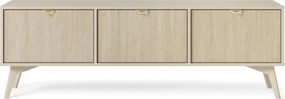 PSK Televizní skříňka NATURAL, Písková/Scandi 158 cm