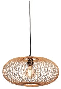 Závěsné svítidlo s bambusovým stínidlem v bronzové barvě ø 40 cm Cango – Good&amp;Mojo