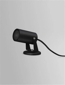 NV 9136184 Venkovní svítidlo DESTRY černý hliník a čiré sklo plástvový difuzor proti oslnění GU10 1x10W 220-240V bez žárovky IP54 - NOVA LUCE