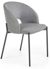 HALMAR K373 židle šedá