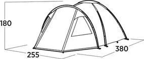 Easy Camp Kinn 4 zelená / Kupolový stan pro 4 osoby