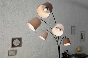 Designová oblouková stojanová lampa Shadow II