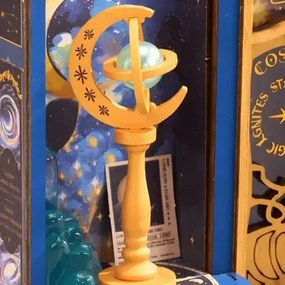 RoboTime 3D dřevěná skládačka Miniatura domečku Kouzelný astronomický