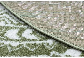 Kusový koberec Matto zelený kruh 200cm
