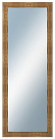 DANTIK - Zarámované zrcadlo - rozměr s rámem cca 60x160 cm z lišty TRITON široký zlatý (2952)