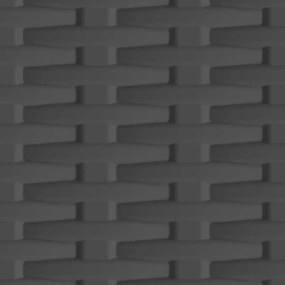 Plastová skříňka 68 x 39 x 92 cm ratanový design 337898