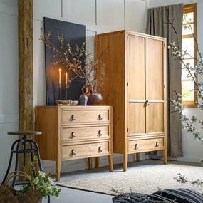 Massive home | Dřevěná šatní skříň Corona Bianco - výběr moření