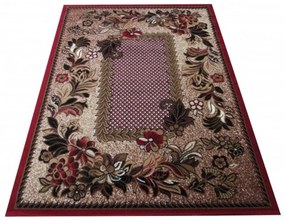 Kusový koberec PP Dolores červený 200x400cm