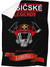 Deka Hasičské legendy - měsíc (Měsíc: 06 - Červen, Podšití beránkem: ANO)