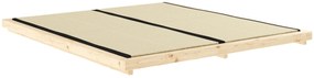 Dřevěná dvoulůžková postel Karup Design Dock 160 x 200 cm