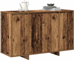 Servírovací skříň Staré dřevo 120 x 41 x 75 cm Kompozitní dřevo 3333903