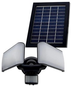LED Solární venkovní reflektor se senzorem LED/20W/5,5V IP44