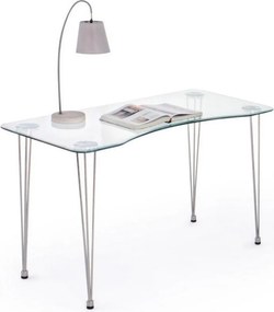 Pracovní stůl se skleněnou deskou 60x120 cm Rondo – Bizzotto