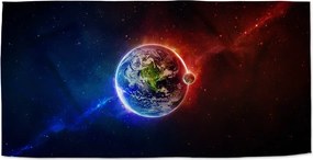 Sablio Ručník Planeta Země - 30x50 cm