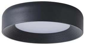 LED Stropní svítidlo MOONLIGHT LED/30W/230V 3000K černá pr. 40 cm