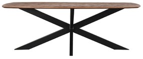 LABEL51 Jídelní stůl Zane - Espresso - mangové dřevo