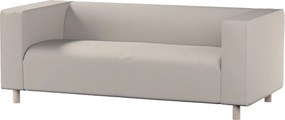 Potah na pohovku IKEA Klippan 2-místná barva béžová látka pletený vzor