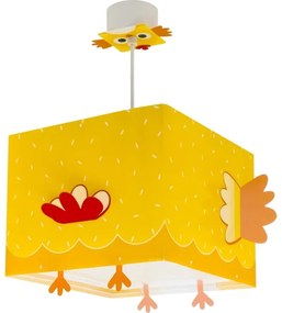 Dalber 64642 - Dětský lustr LITTLE CHICKEN 1xE27/15W/230V