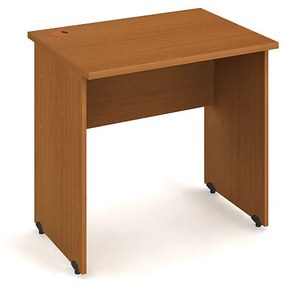 Stůl pracovní rovný 80 cm - Hobis Gate GE 800 Dekor stolové desky: třešeň, Dekor lamino podnože: třešeň