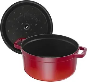STAUB 40509-852-0 třešňová červená / Pekáč / kulatý / 28 cm