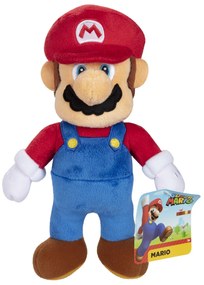 Jakks pacific plyšová hračka super mario luigi, 20 cm