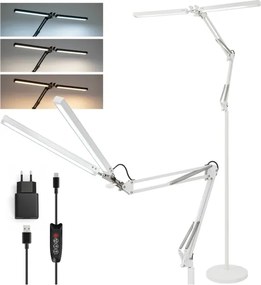 BRILAGI - LED Stm. flexibilní stojací lampa VARIO LED/14W/230V 157 cm bílá