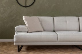 Hanah Home Třímístná pohovka MUSTANG béžová pravá 560ARE1210