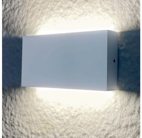 LED Venkovní nástěnné svítidlo CHICAGO 2xLED/5,5W/230V IP44 bílá