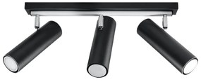 Sollux Lighting Stropní svítidlo DIREZIONE 3 černé