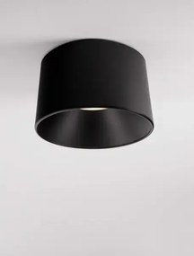 LED černé moderní stropní svítidlo Atil