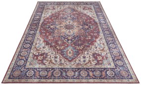 Hanse Home, Kusový koberec Asmar 104000 Plum/Red, 160x230, červená, chodba / předsíň