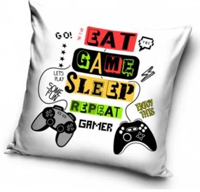 CARBOTEX - Polštář Gamer - konzole / 40 x 40 cm