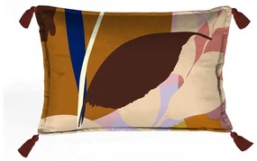 Sametový polštář Velvet Atelier Borlas, 50 x 35 cm