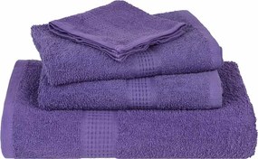 Ručníky do sprchy FROGN 4 ks fialové 70 x 140 cm 360 g/m² 136882