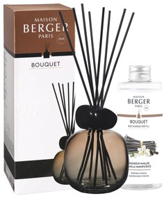 Maison Berger Paris Aroma difuzér Mineral, béžový + náplň Velkolepá vanilka 180 ml 7856